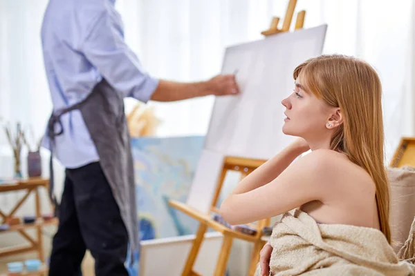 Female Model Life Drawing à Barcelone